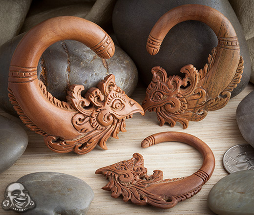 Saba Wood Garuda Design