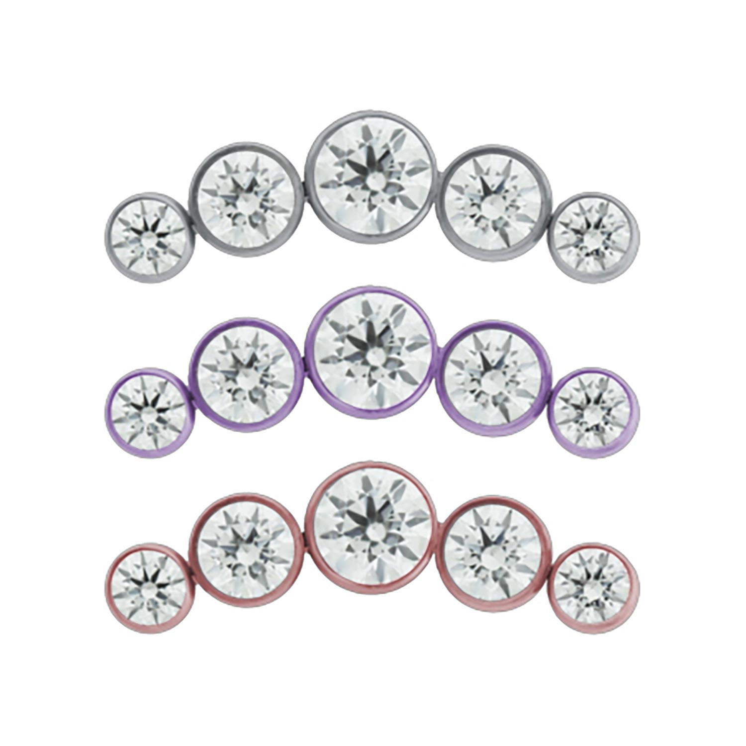 Custom Order Titanium 9-t Bijoux Internally Threaded End