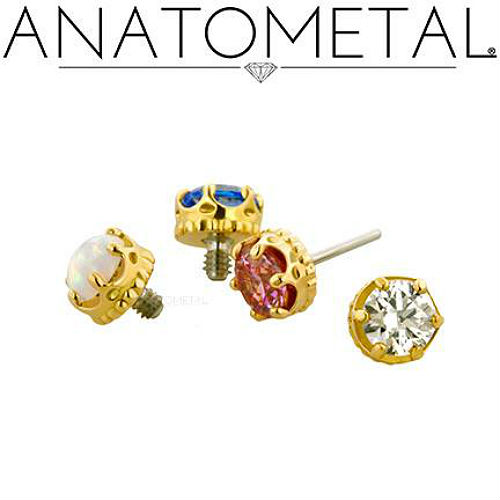 Custom Order 18k Gold Queen End