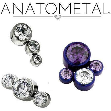 Pre-order Titanium Cluster Threadless Ends