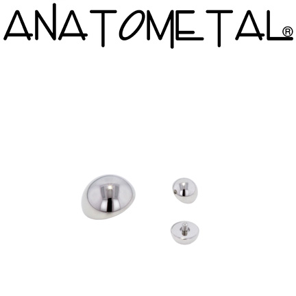 Custom Order Titanium Dome Threaded End