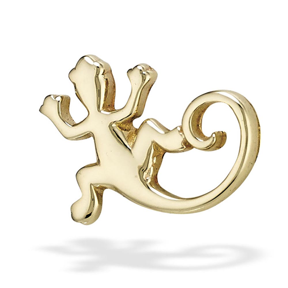 Custom Order 14k Gold Lizard End | Body Gems Dt150