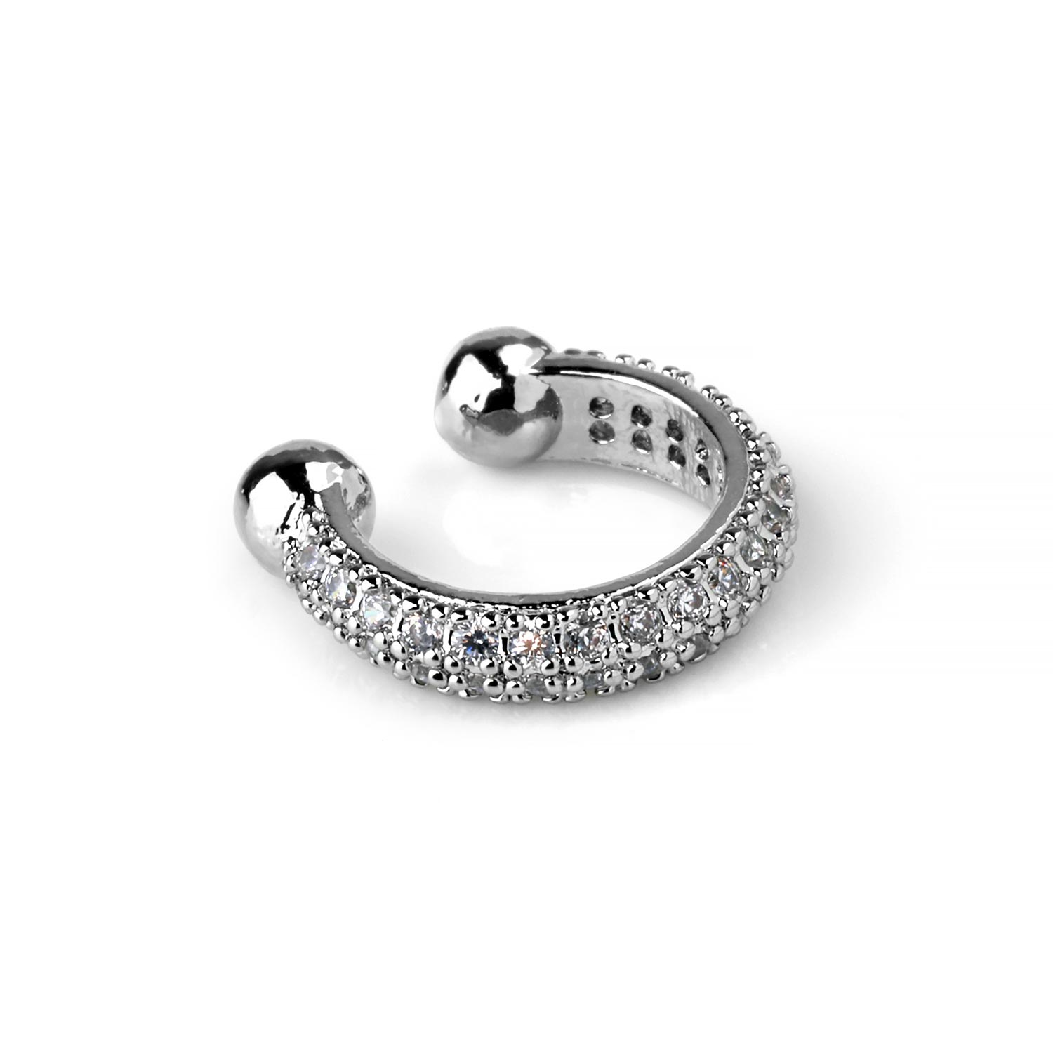 Gem Encrusted Ear Cuff - Septum Cuff