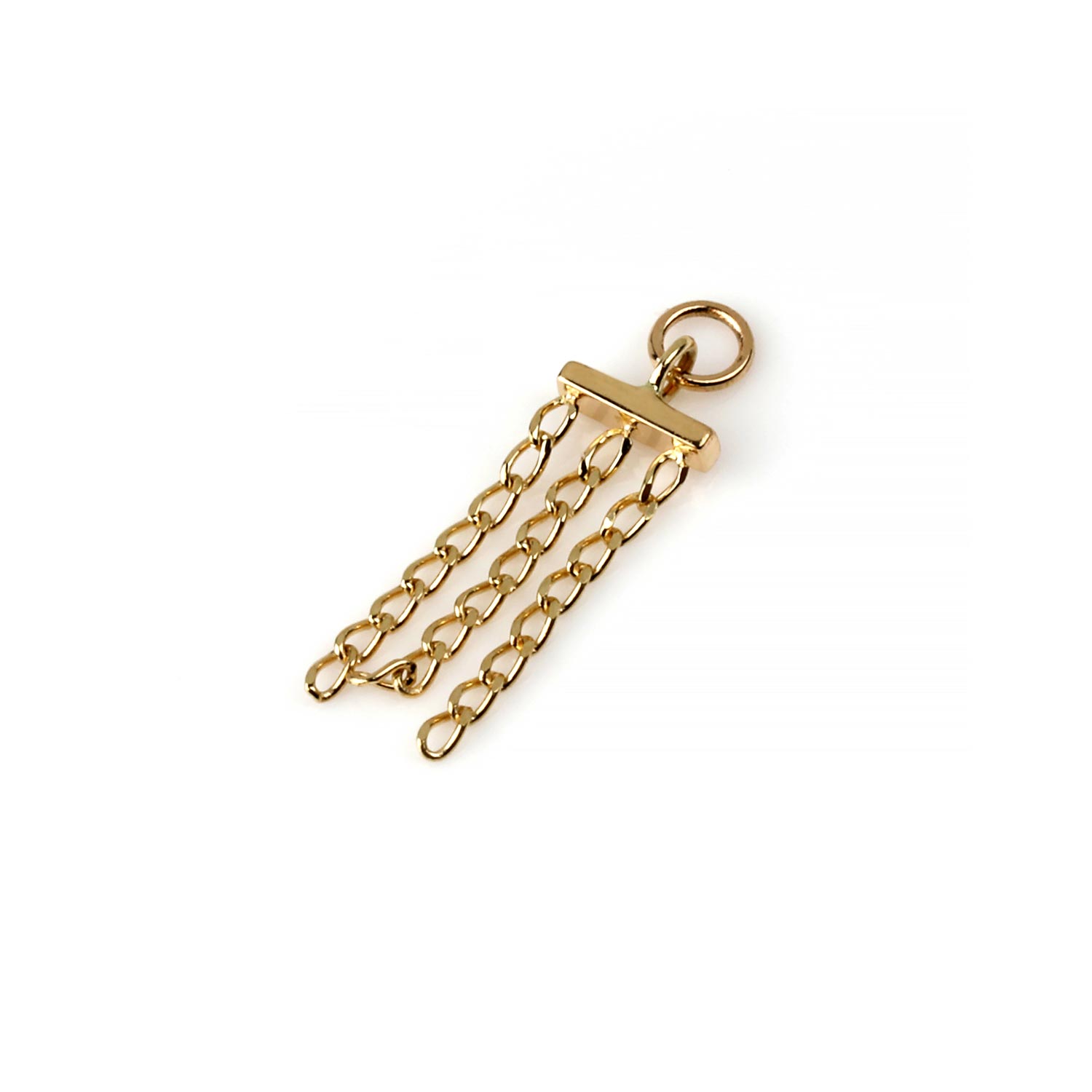 14k Gold Transform Charms - Multiple Chain Dangle