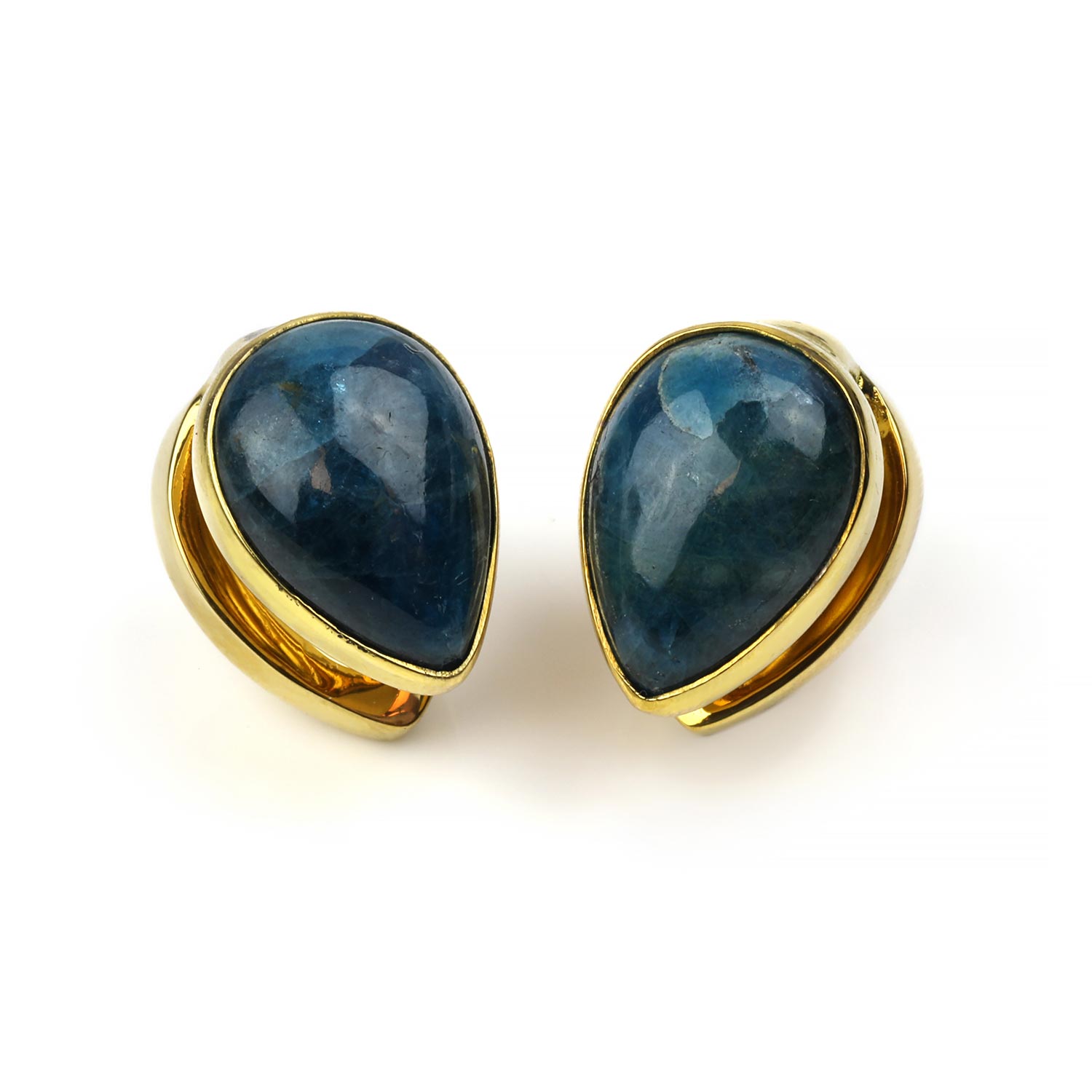 Solid Brass And Apatite Weights For Stretched Lobes