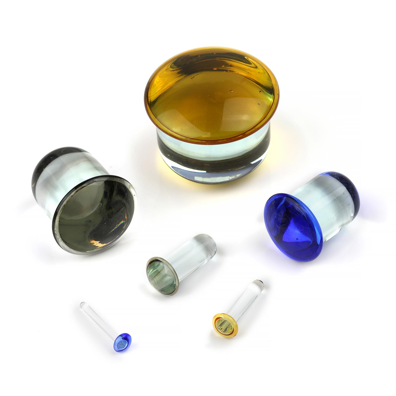 Single Flare Glass Colorfront Stretching Kits