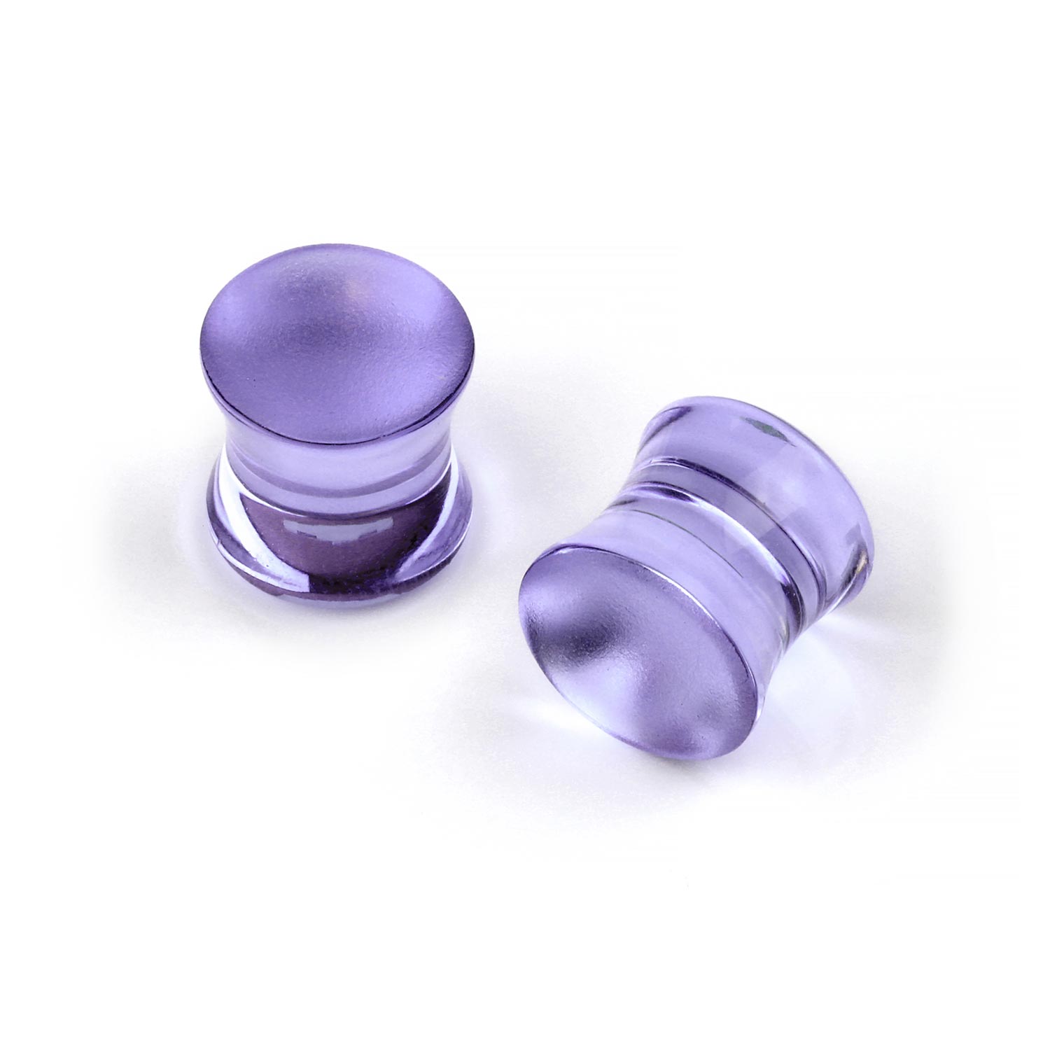 Custom Order Matte Solid Color Double Flare Plug
