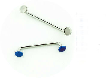 Custom Order Titanium Surface Barbell With Discs