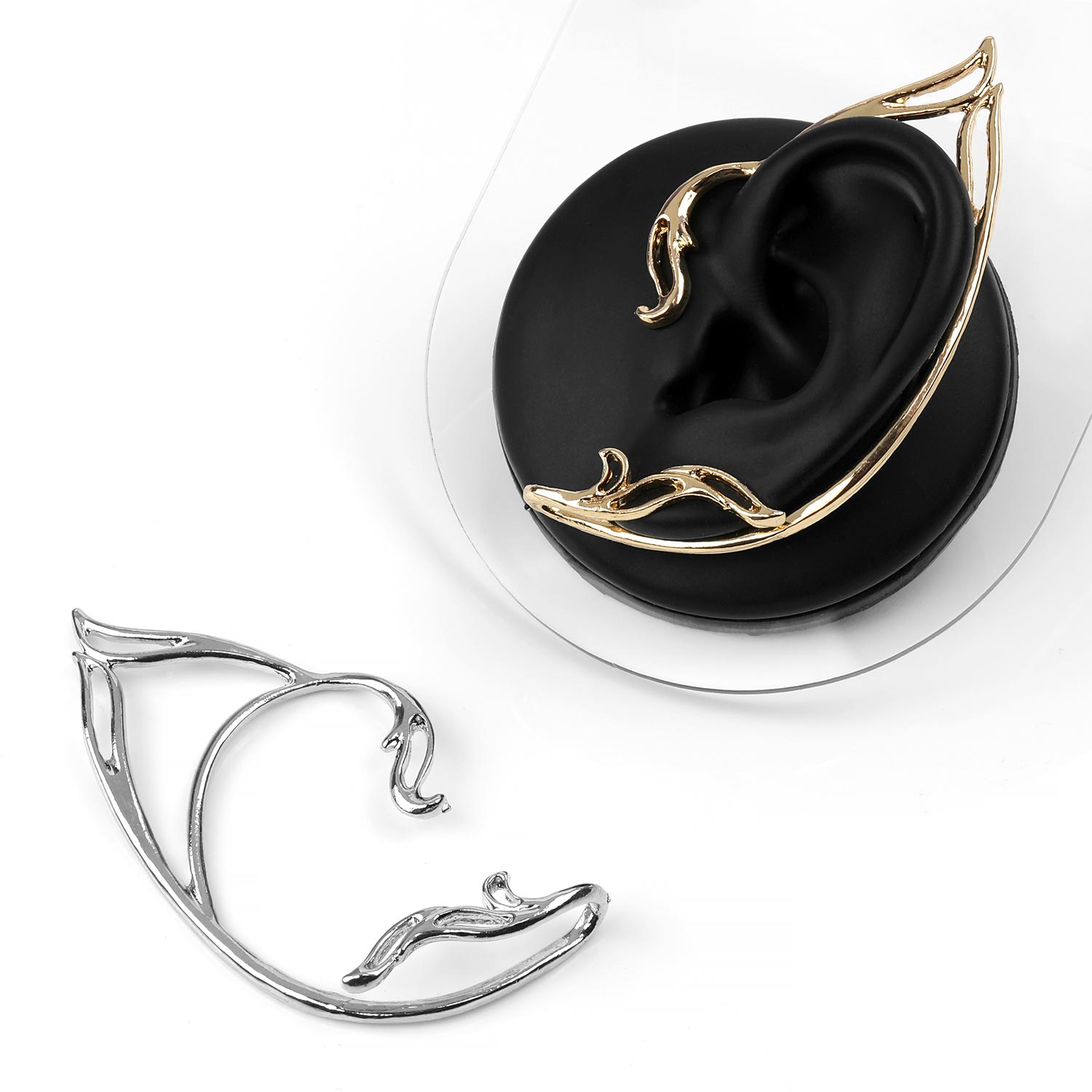 Aluminum Fairy Ear Cuffs Pair