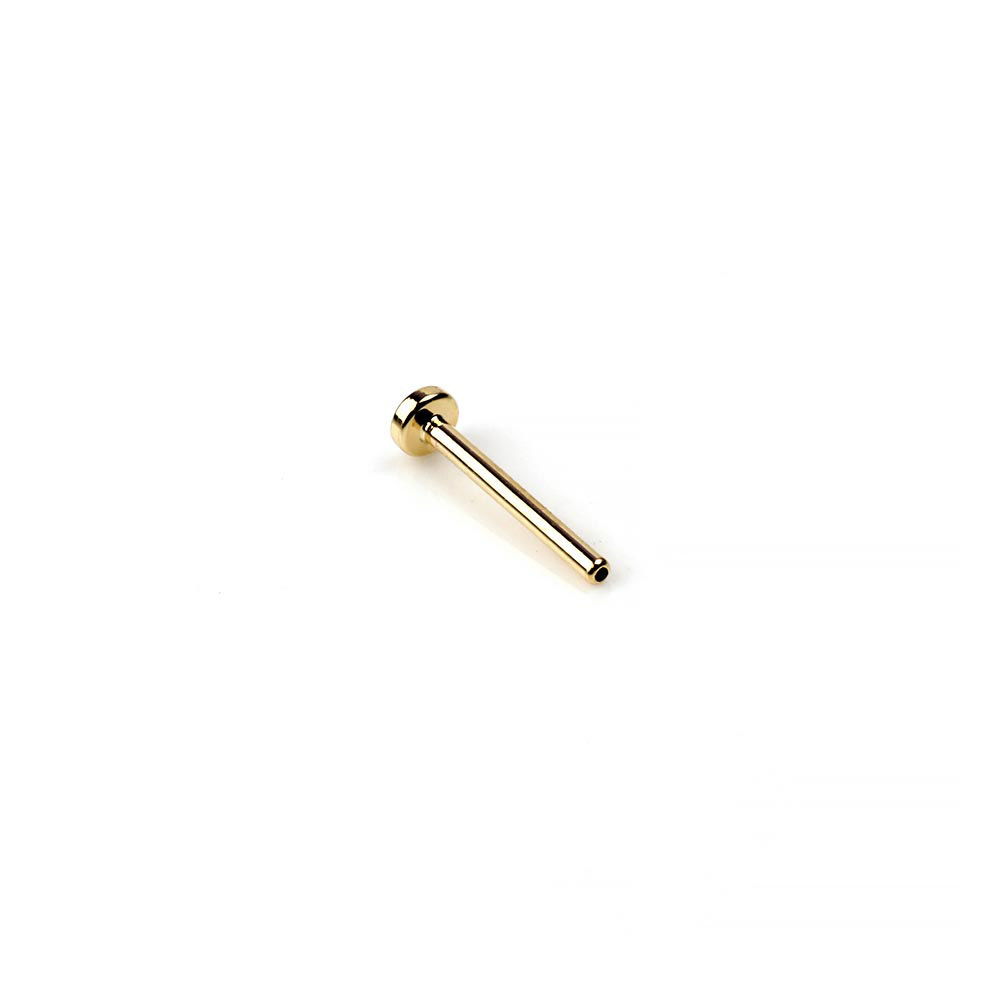 14k Gold Threadless Labret Post
