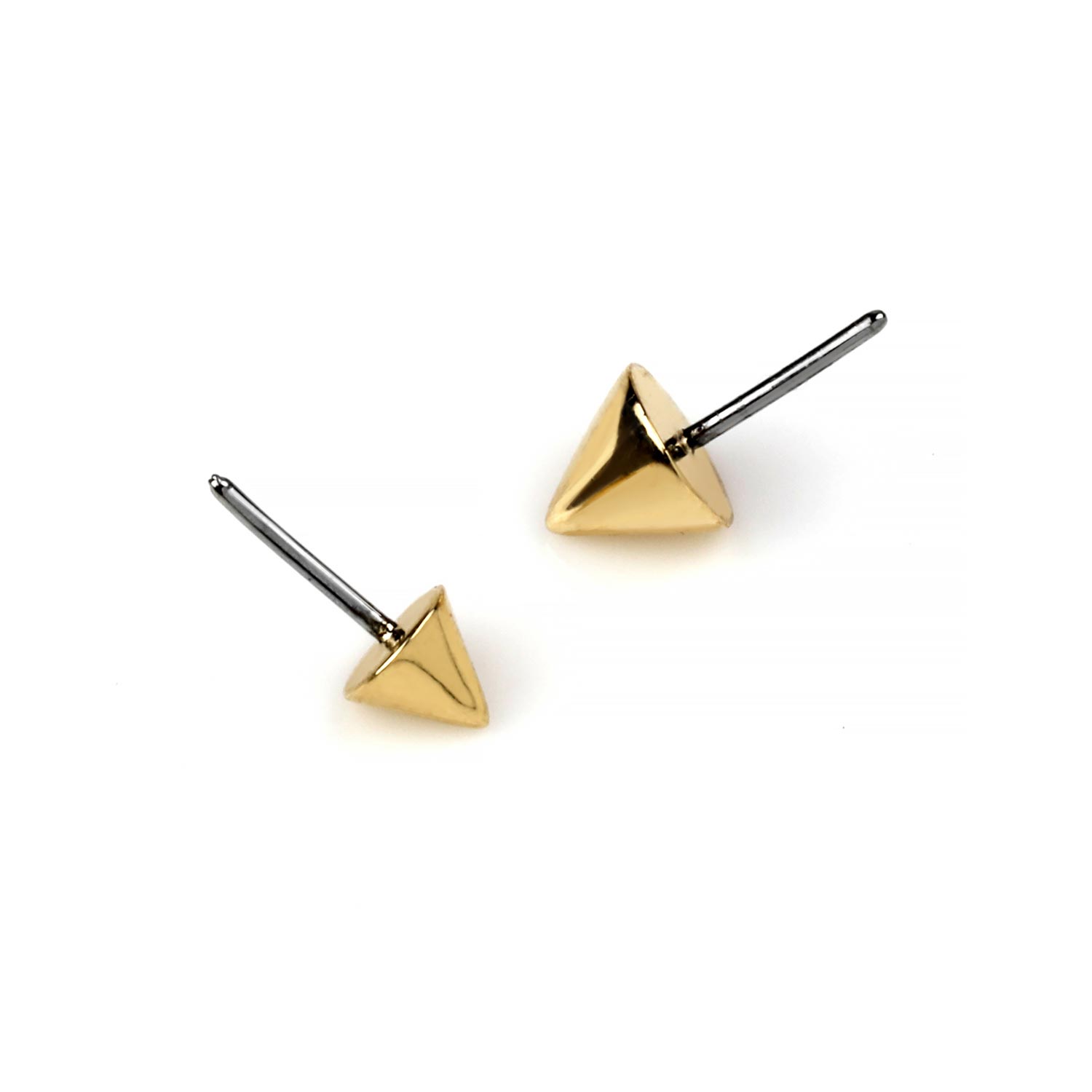 14k Gold Spike Threadless End Jewelry