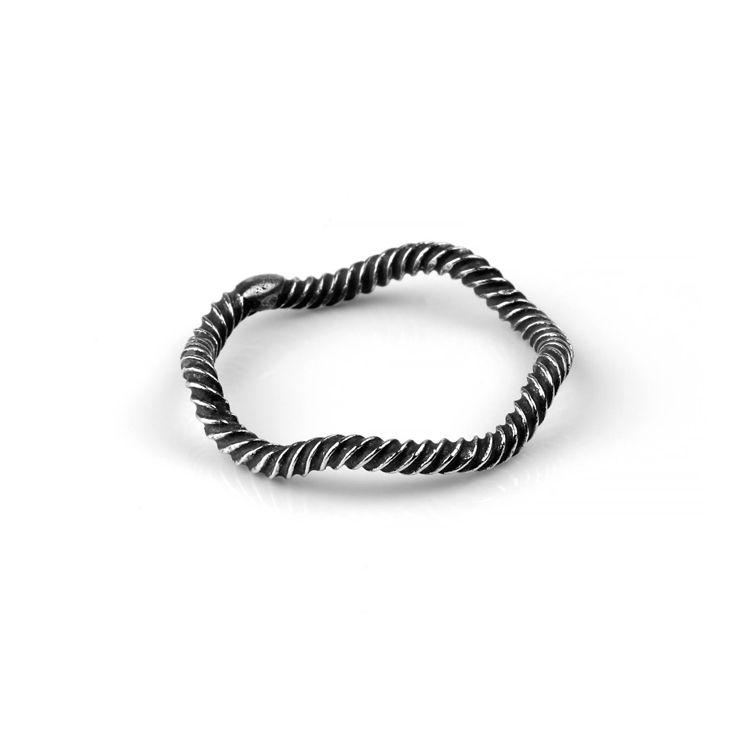 Assorted Textured Silver Rings