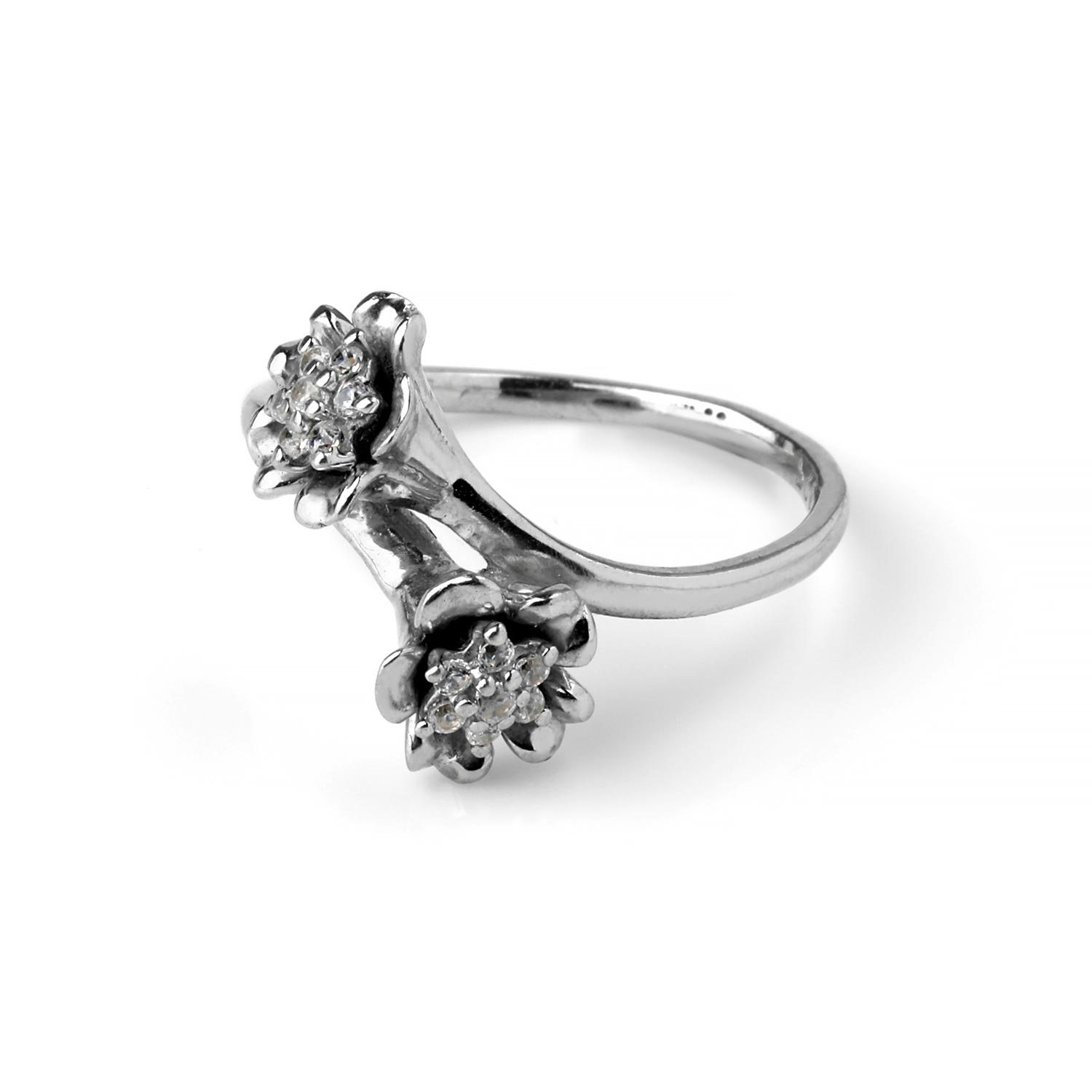Assorted Gemmed Silver Rings