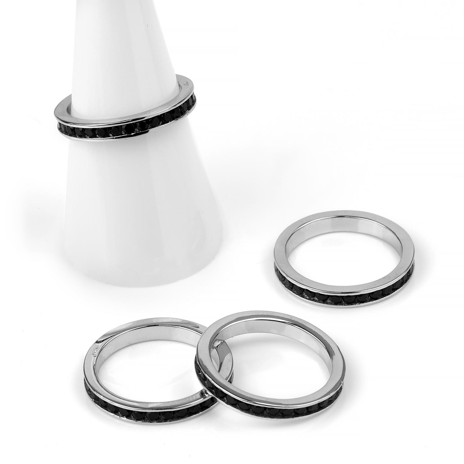 Sterling Silver Gemmed Ring