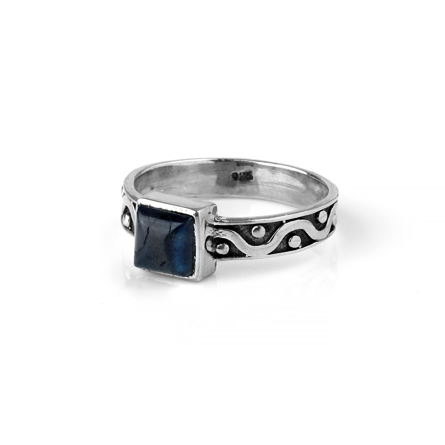 Sterling Silver Labradorite Ring Collection