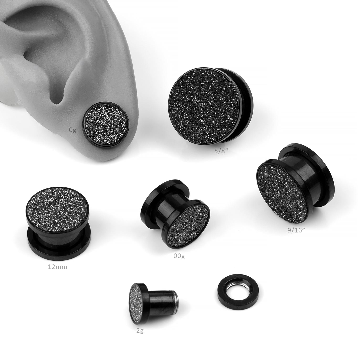 Externally Threaded Stainless Steel Andromeda Plugs
