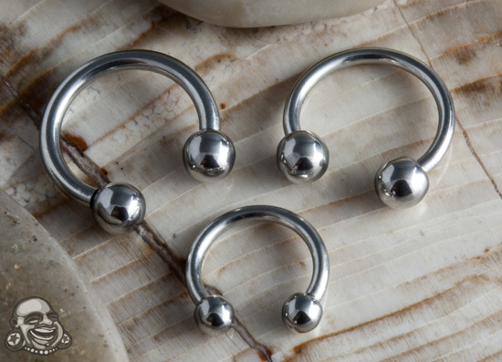 Internally Threaded Steel Circular Barbell