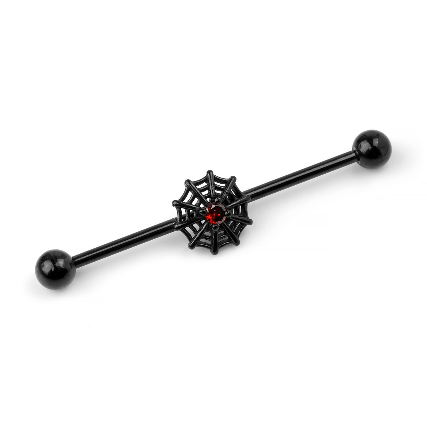 Steel Spiderweb Industrial Barbell