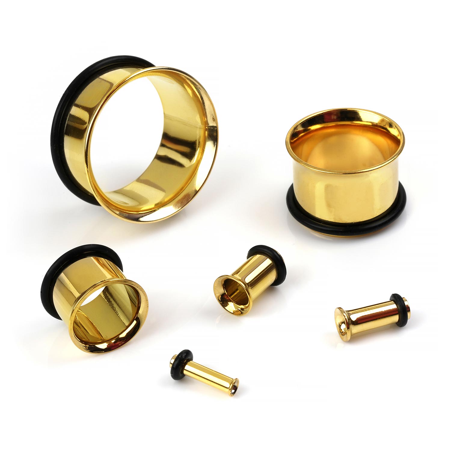 Gold Plated Single Flare Steel Eyelet