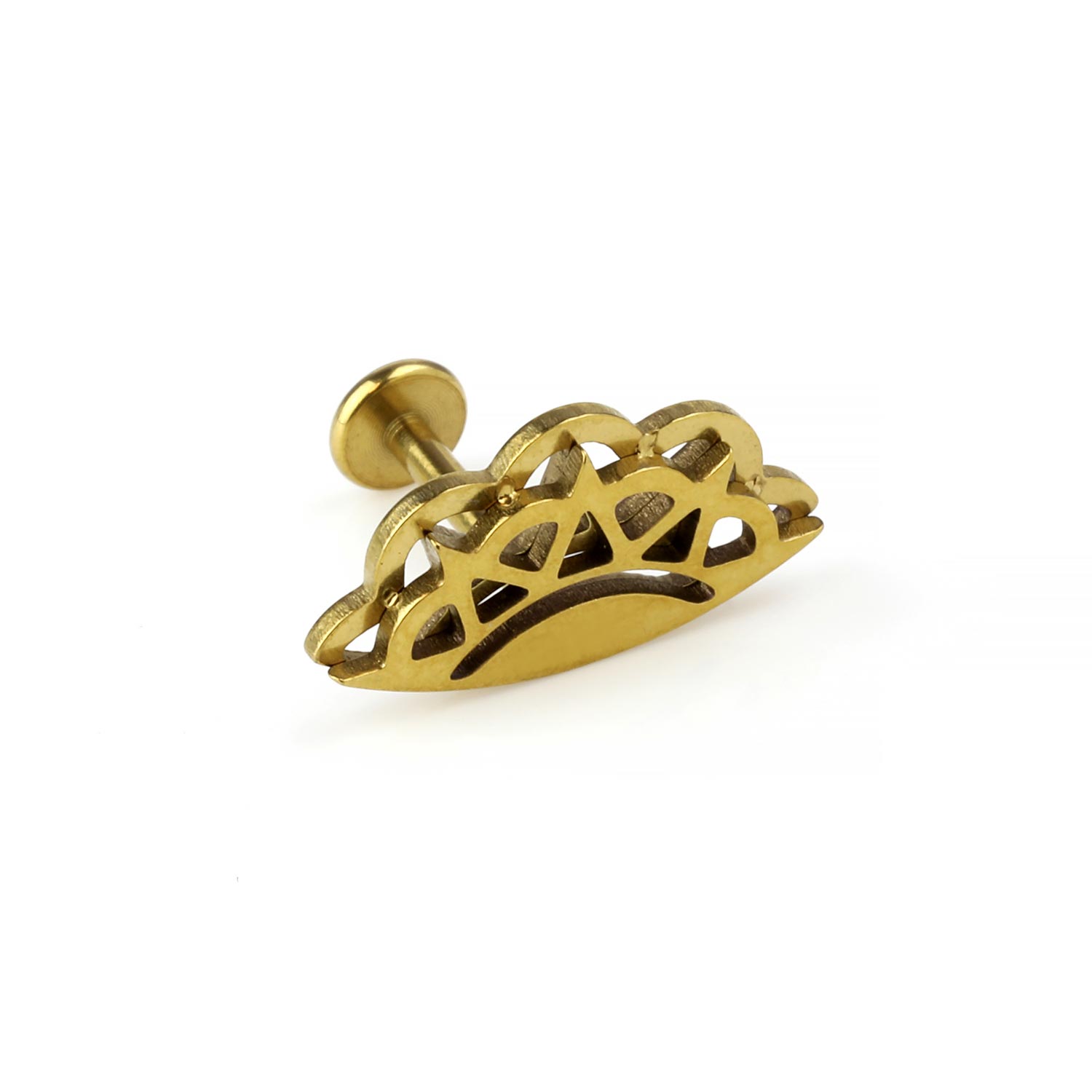Steel Lace Labret: Stainless Labret For Helix & Lobe