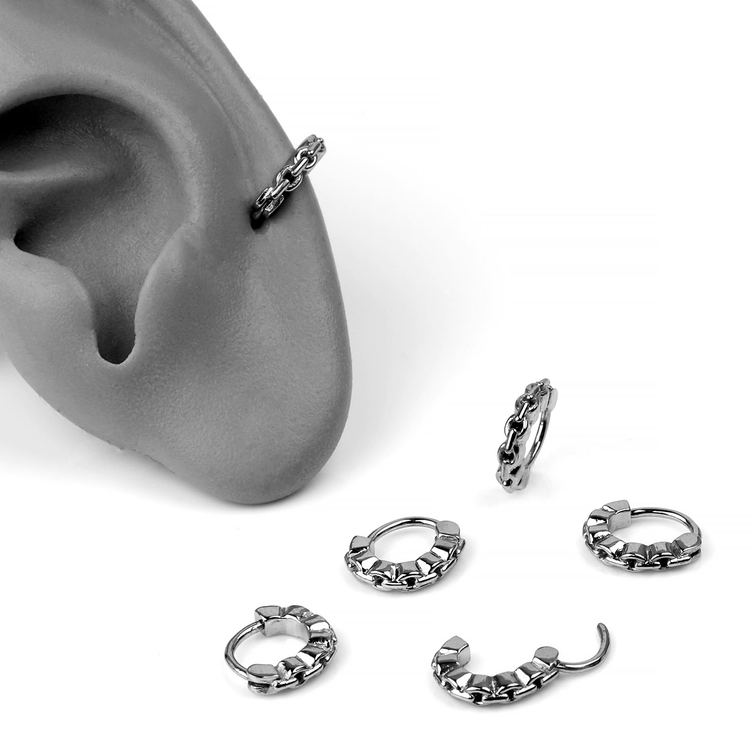 Stainless Steel Mini Faux Chain Clicker