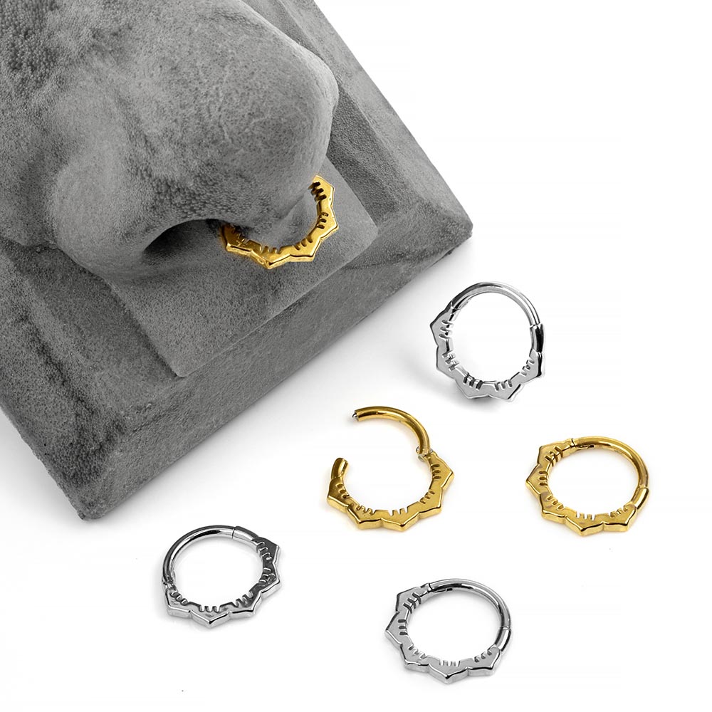 Stainless Steel Floret Petal Clickers