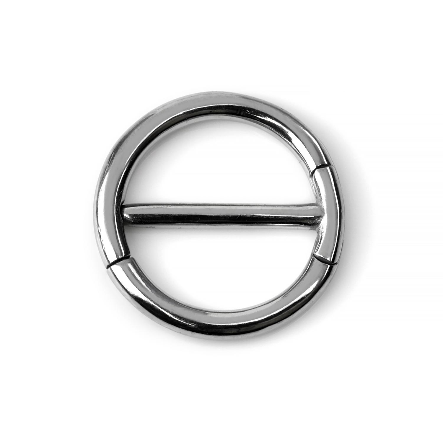 Steel Seamless Halo Nipple Clicker Ring