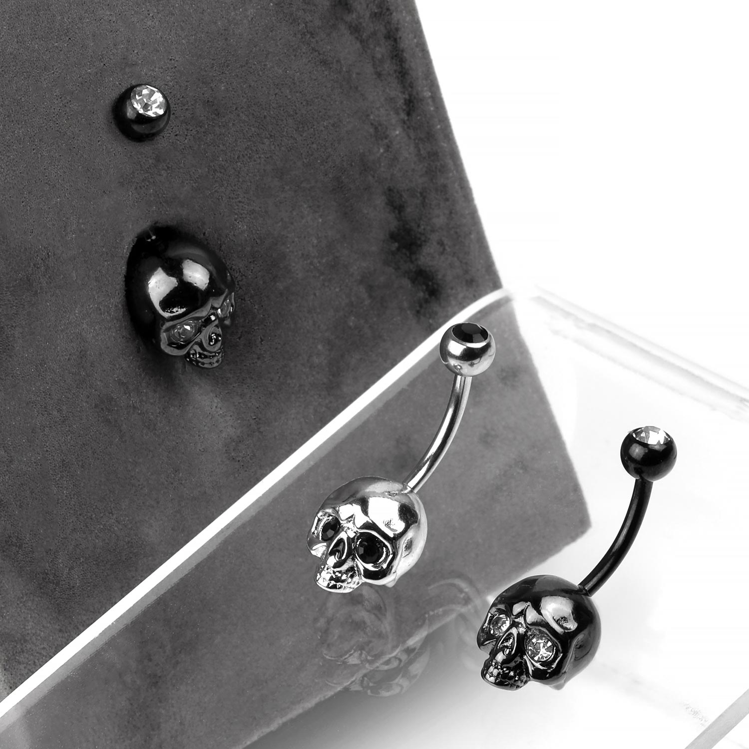 Steel Skull Navel