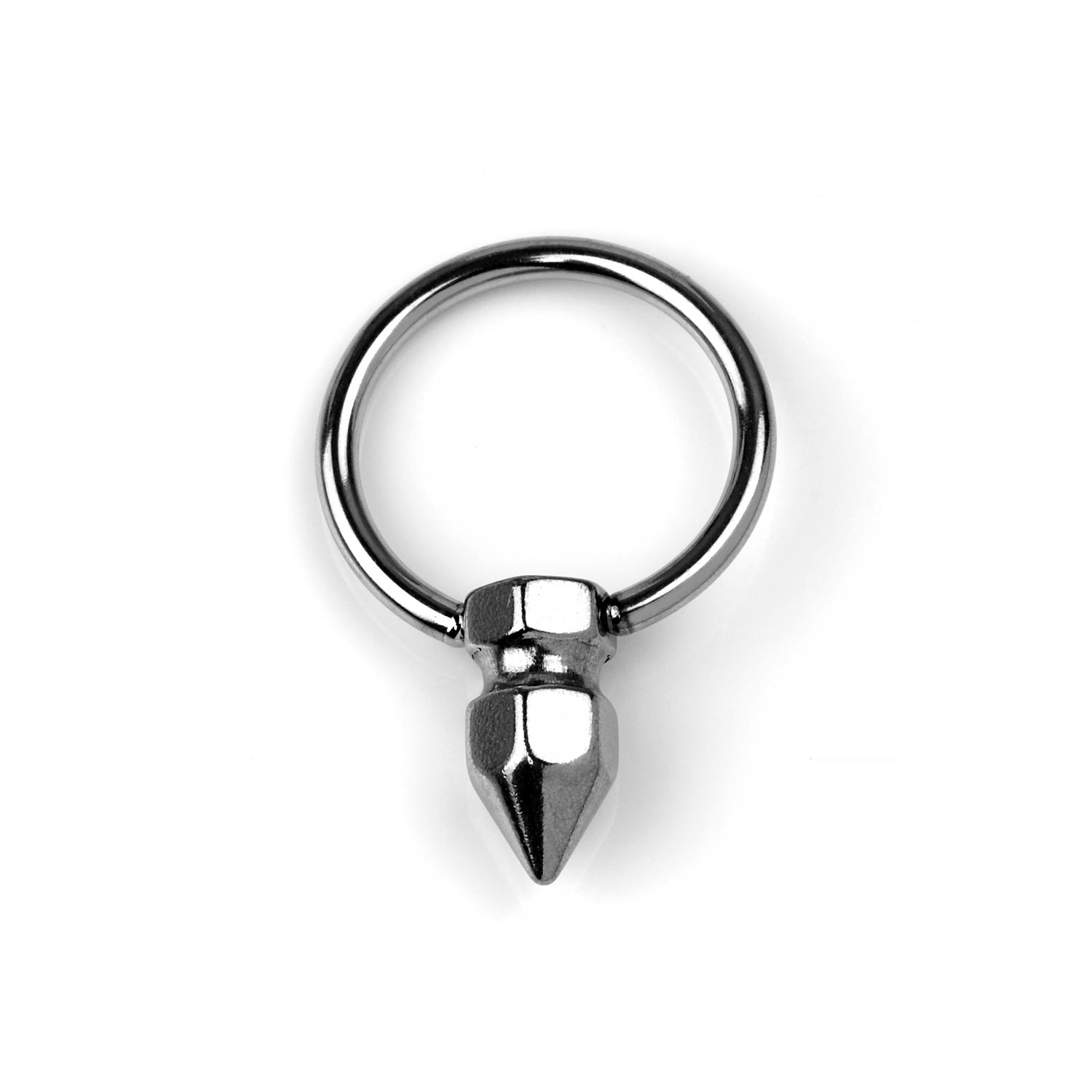 Stainless Steel Spiked Rivet Captive Ring