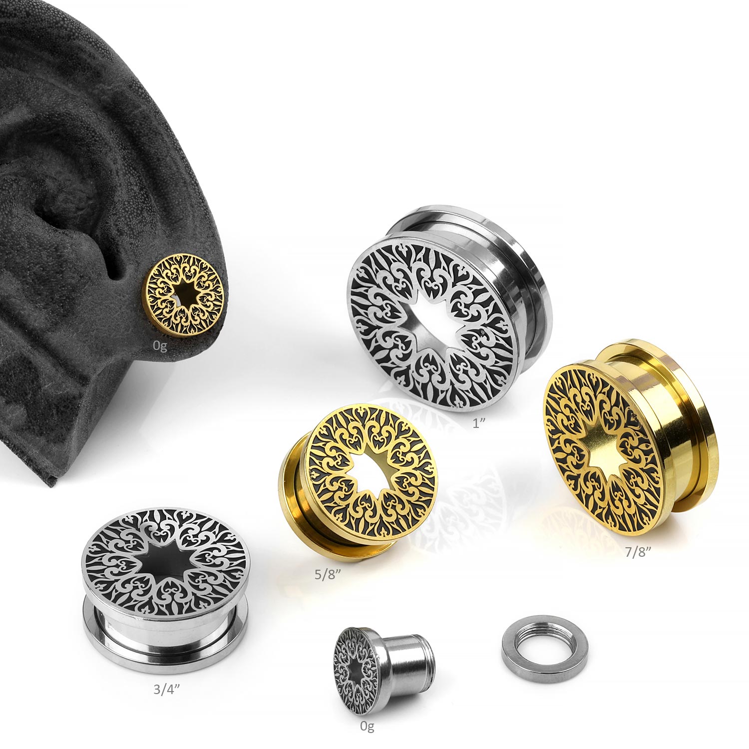 Steel Externally Threaded Spring Nimbus Eyelets