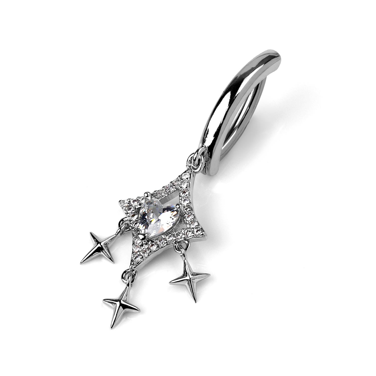 Steel Stardust Romance Dangle Rail Clicker
