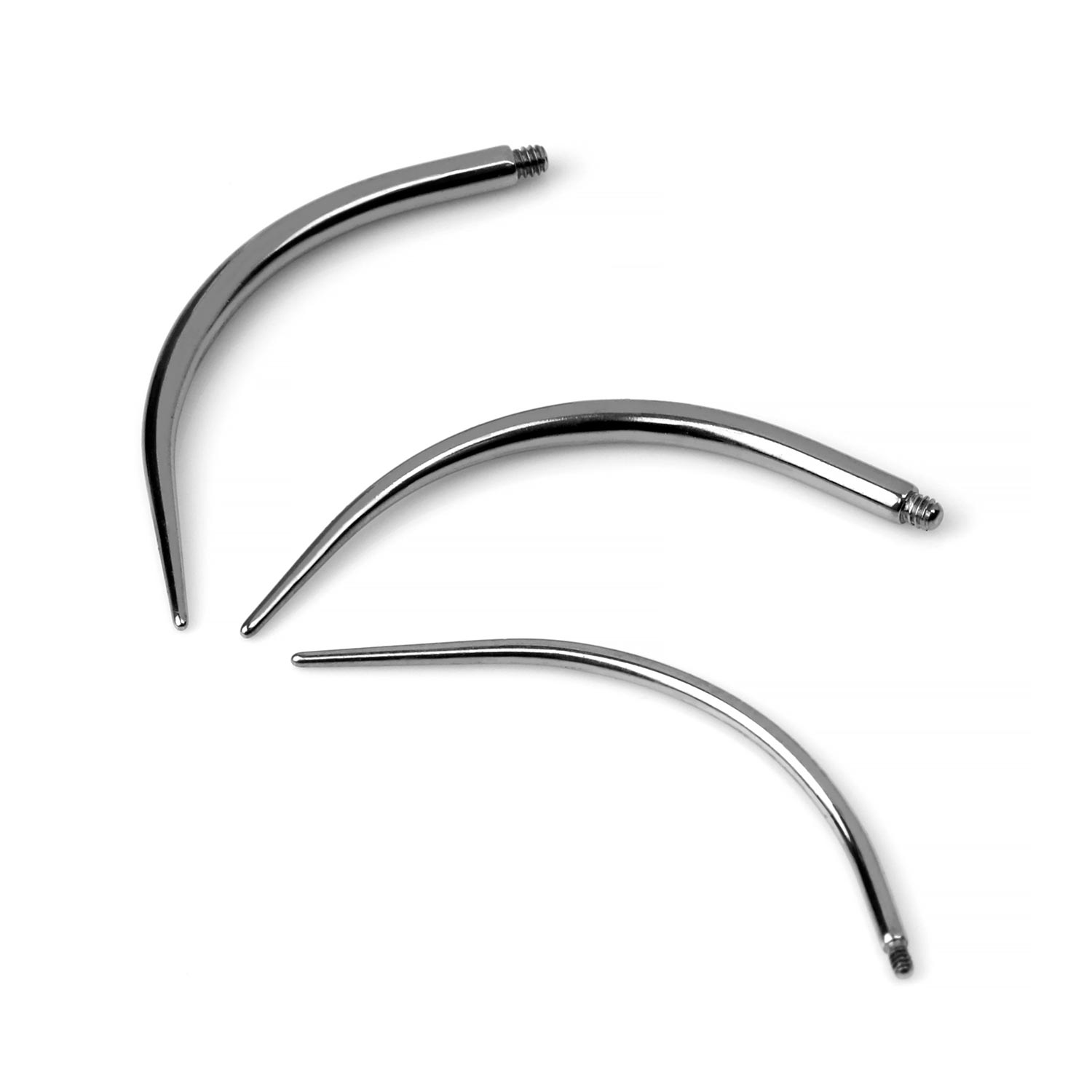 Steel Internally Threaded Curved Piercing Tapers