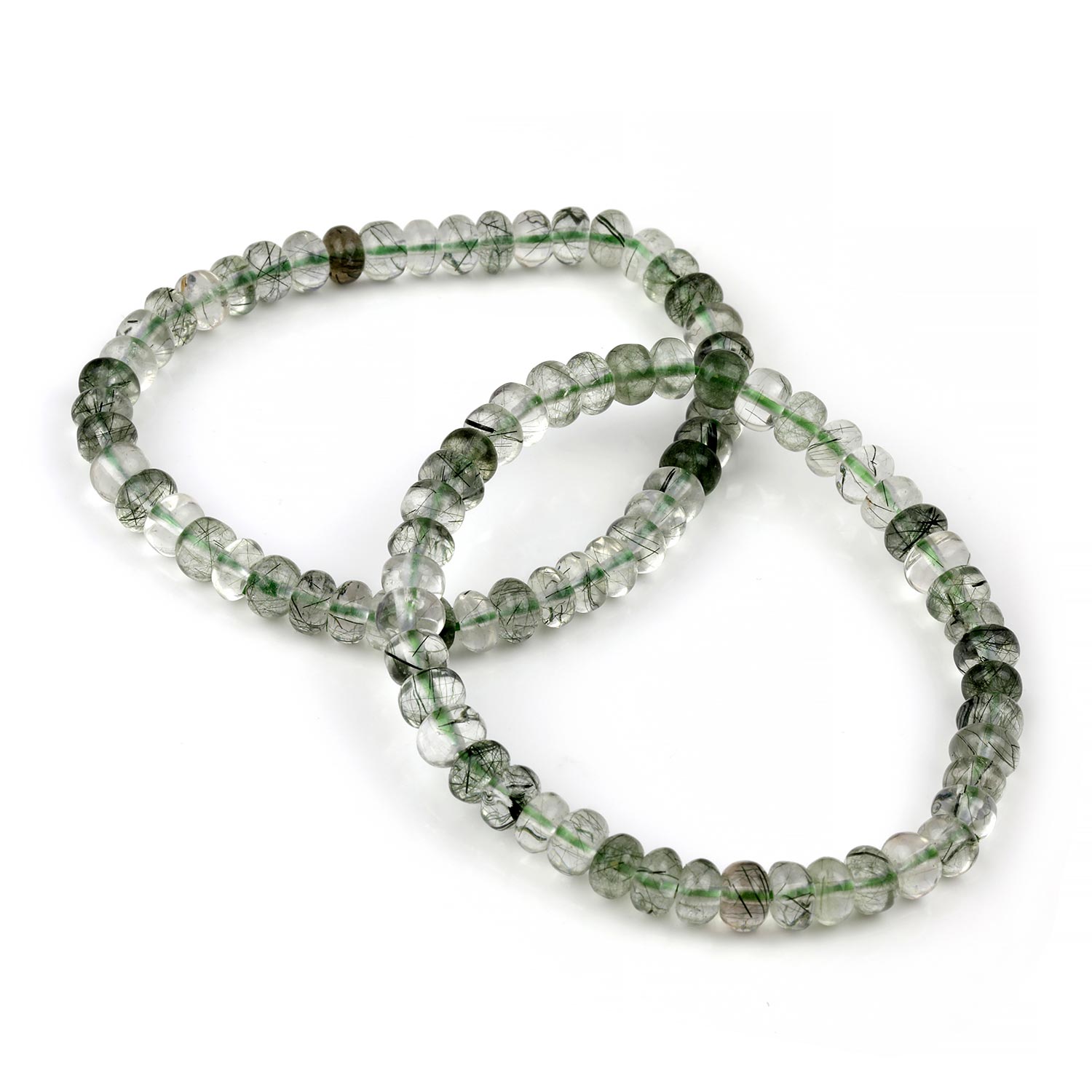 Natural Stone Abacus Bead Bracelets