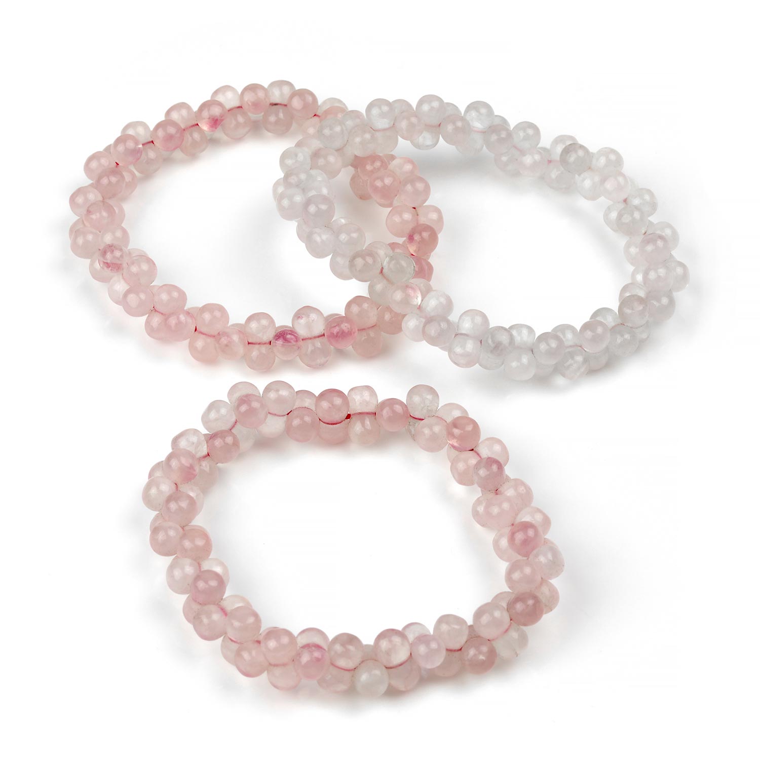 Quartz Bubble Bracelets