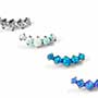 Pre-order Titanium Prong Set Cluster Internally Threaded End
