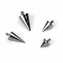 Titanium Internally Threaded Spike End