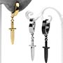 Dangle Dagger Huggies Earring | Sword