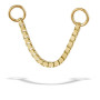 Custom Order 14k Gold Single Box Chain | Body Gems