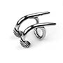 Steel Double Horn Stainless Steel Ear Cuff