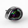 Titanium Gemmed Teardrop Threadless End