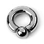 Stainless Steel Monster Ring (screw In Ball Ring) | Captive