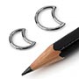 Titanium Crescent Moon Clicker