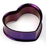 Steel Heart Eyelets: Double Flare Stretched Lobe Plugs