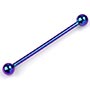 Titanium Internally Threaded Industrial Barbell