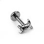 Premium Titanium Labret Barbwire End Helix Lobe Tragus