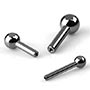 Custom Order Titanium Threadless Barbell Post Only