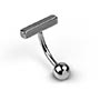 Top Down Crossbar Navel Piercing Stainless Steel Belly