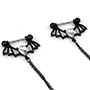 Steel Chained Bat Wing Nipple Barbell