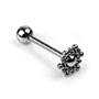 Stainless Steel Beaded Barbell | Lobe Conch Tongue Piercings