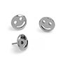 Titanium Smiley Face Threadless End